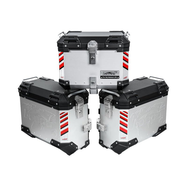 PIKE TRACKER Series Side Cases and Top Case-HONDA XL750Transalp - LOBOO