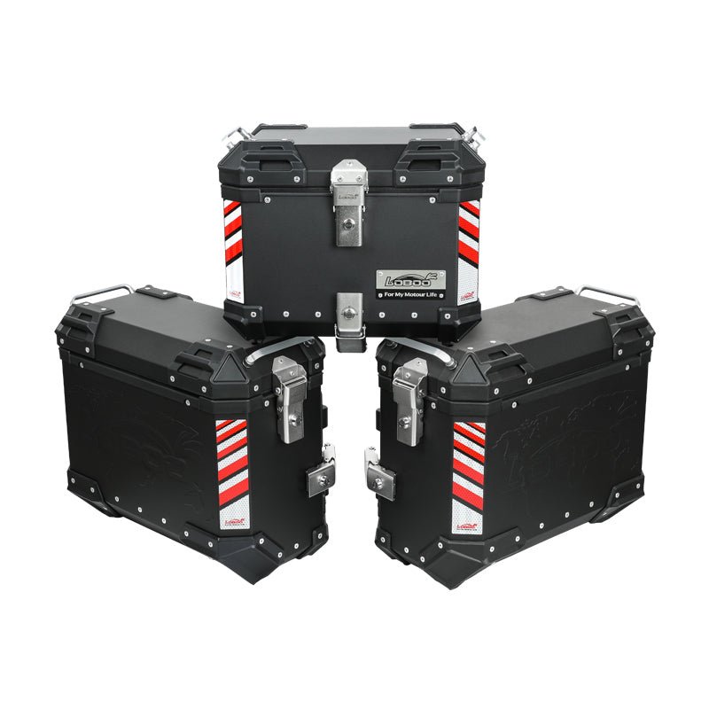 PIKE TRACKER Series Side Cases and Top Case-HONDA XL750Transalp - LOBOO