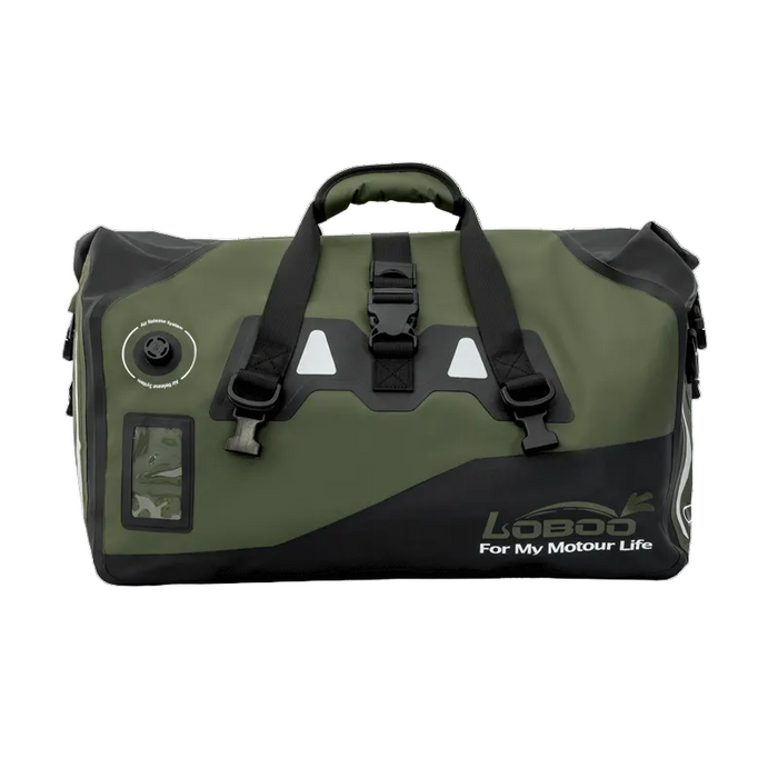 LOBOO Waterproof Motorcycle Duffel Bag - 40L/50L/66L/90L Air Valve